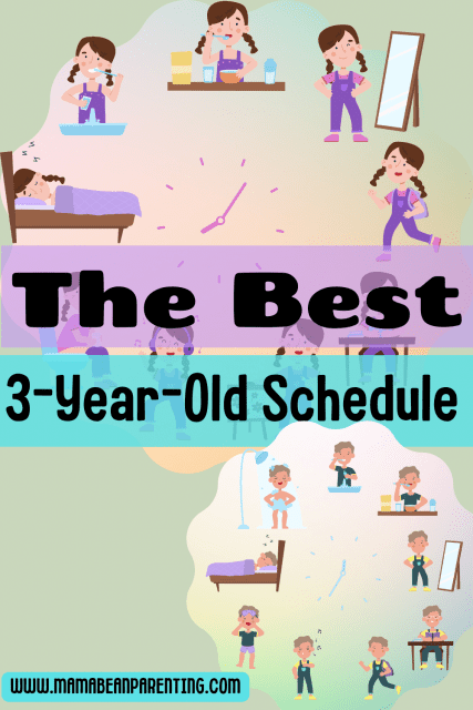 The Best 3 Year Old Schedule