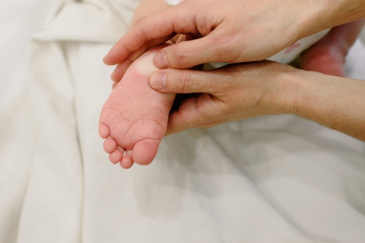 Baby Foot Massage and Baby Foot Reflexology