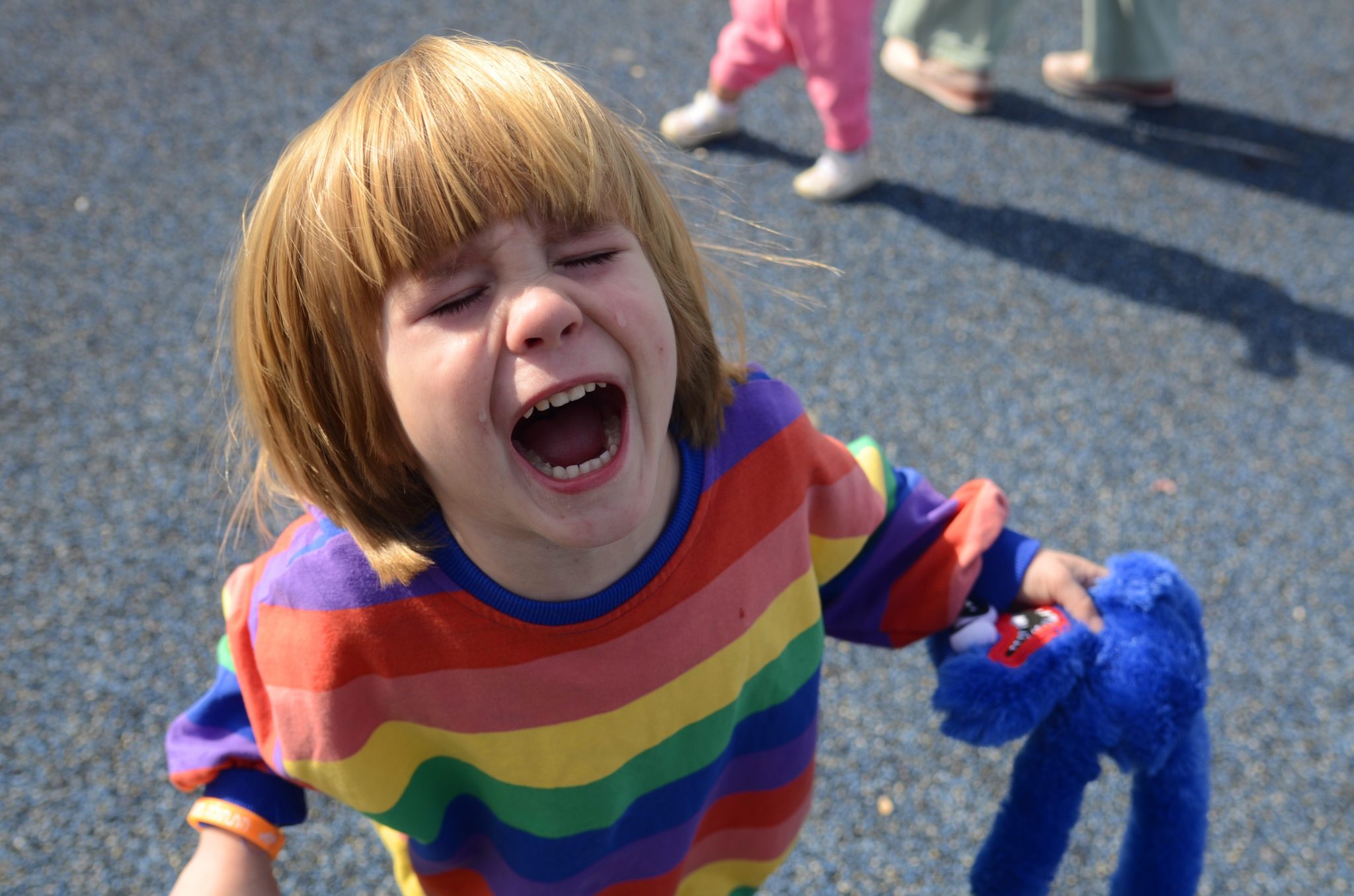 How To Stop A Child Having A Hysterical Attack?